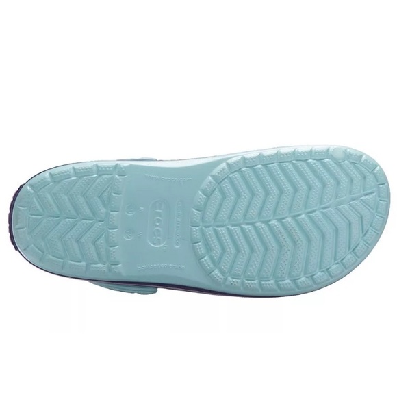 CROCS | Shoes | Crocs Ice Blue Aqua Purple Shoes Sandals | Poshmark
